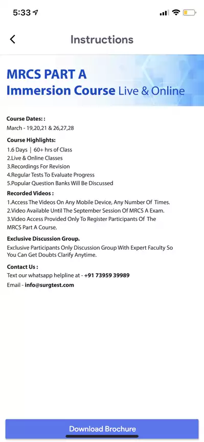 Premium App for Complete NEET SS preparation